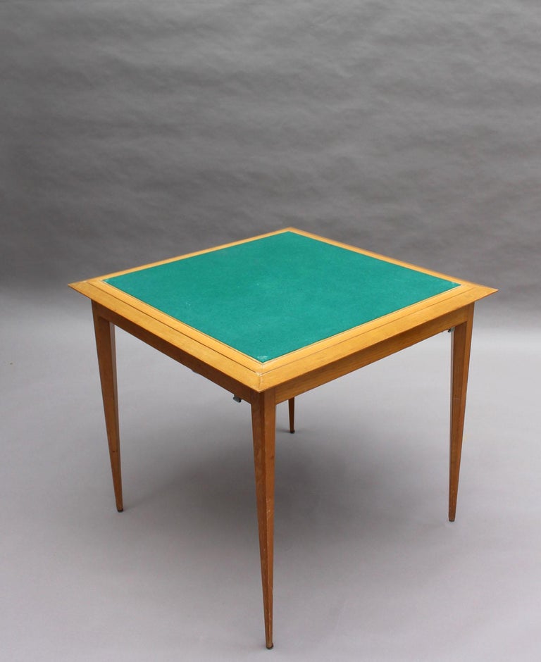 Fine French Art Deco Game / Occasional Table by Rinck For Sale at 1stDibs