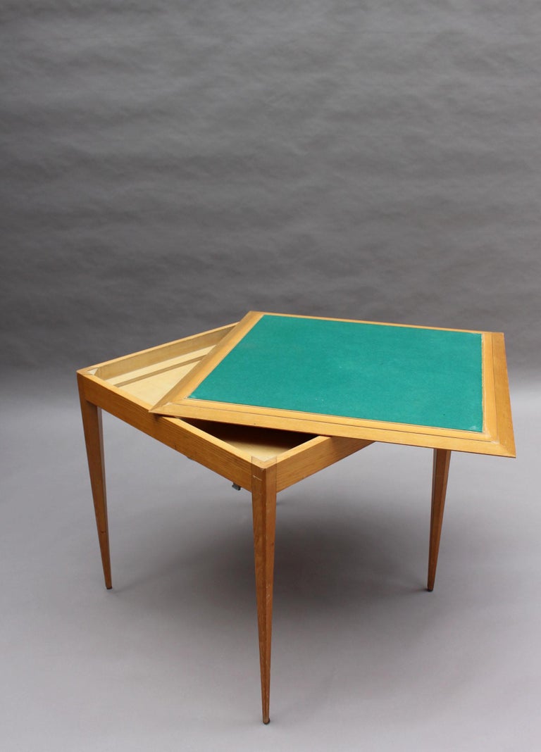 Fine French Art Deco Game / Occasional Table by Rinck For Sale at 1stDibs