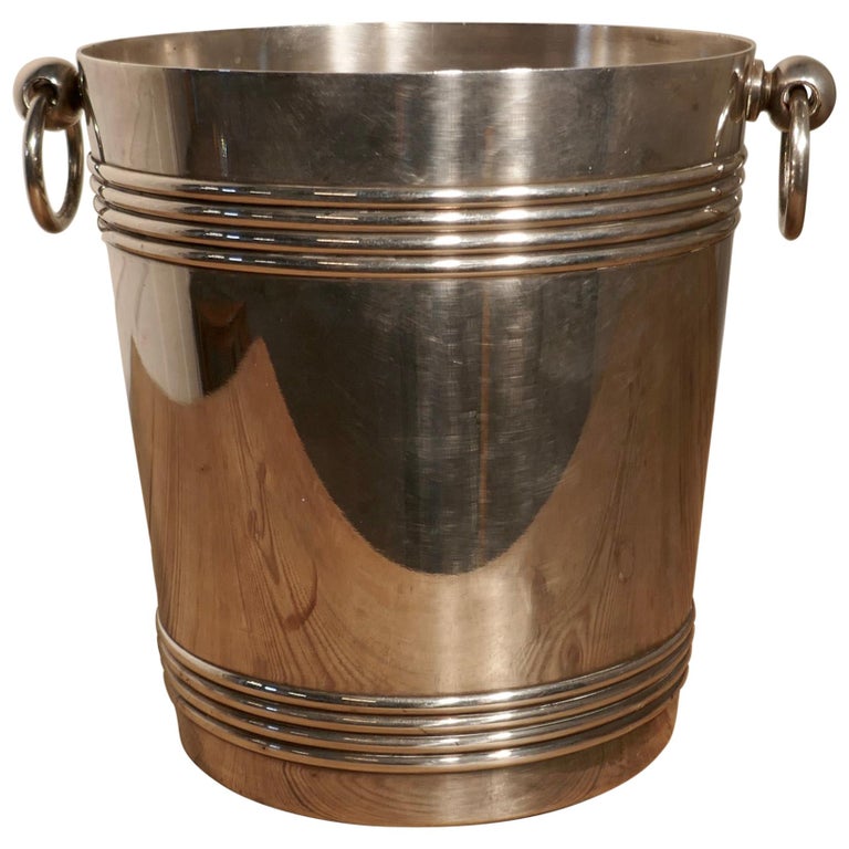 Fine French Art Deco Style Wine Cooler, by Gallia at 1stDibs