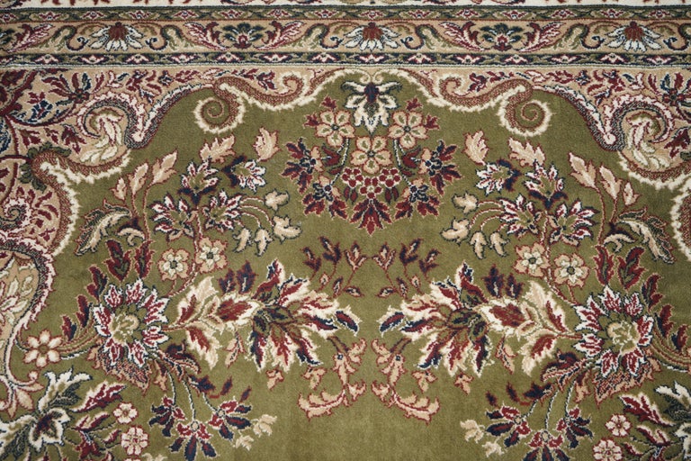 Fine French Vintage Green Extra Large Rug Carpet Must See Pictures For ...