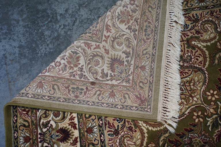 Fine French Vintage Green Extra Large Rug Carpet Must See Pictures For ...