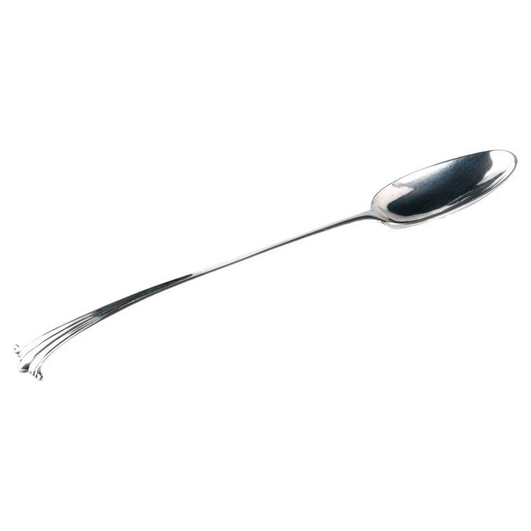 A Very Fine 18th Century Georgian Onslow Pattern Sterling Silver ...