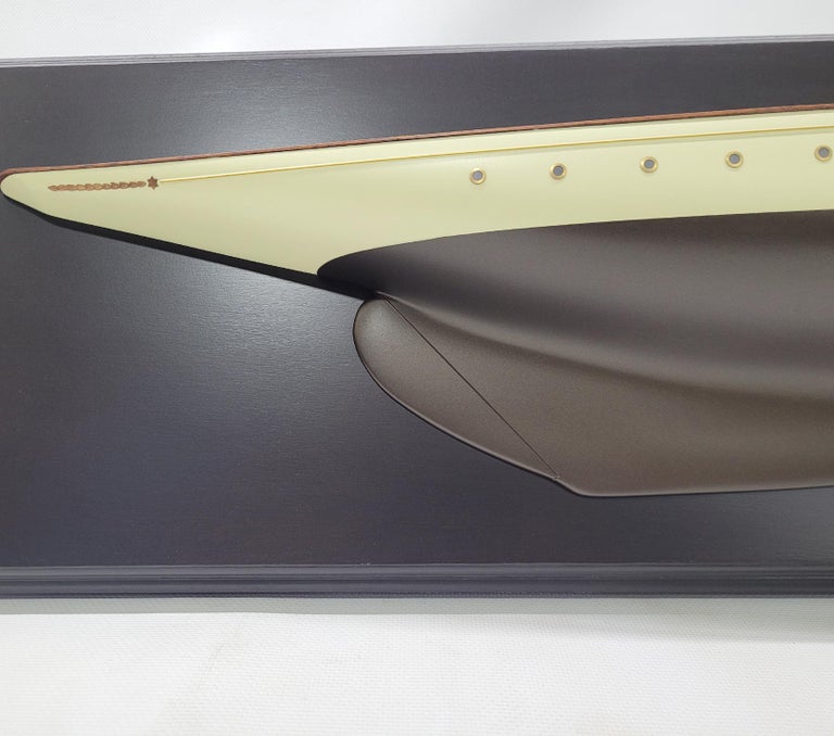 Fine Half Model of the Famous German Schooner Meteor III For Sale at ...