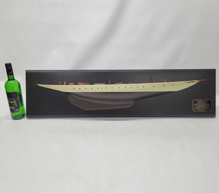 Fine Half Model of the Famous German Schooner Meteor III For Sale at ...