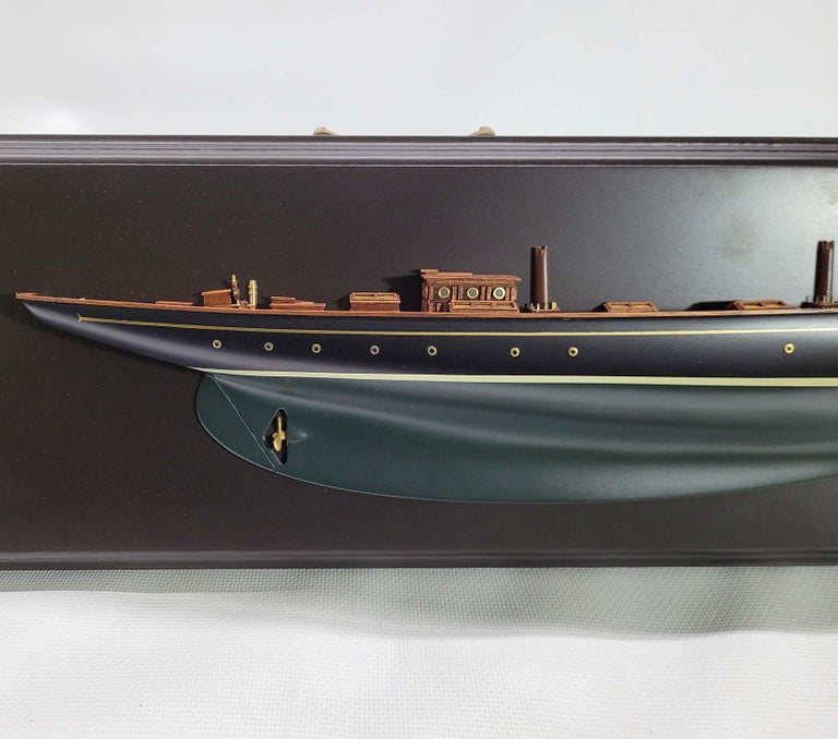 Fine Half Model of the Racing Yacht Atlantic For Sale at 1stDibs