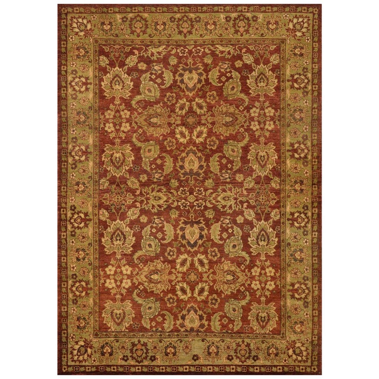 Fine Handwoven Agra Style Rug For Sale at 1stDibs