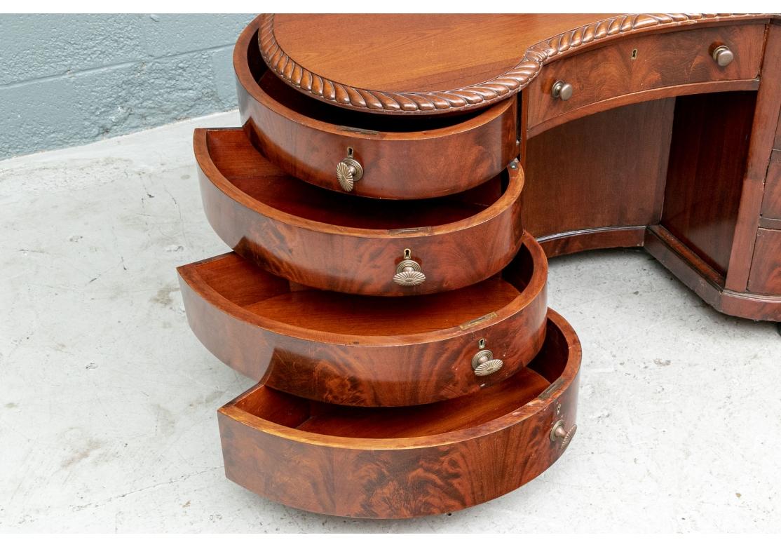 Fine Kidney Form Desk For Sale at 1stDibs