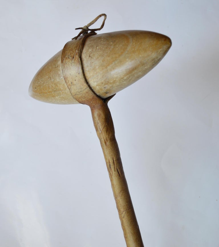 Fine Large Native American Indian Skull Cracker Club Ex Christie’s at ...