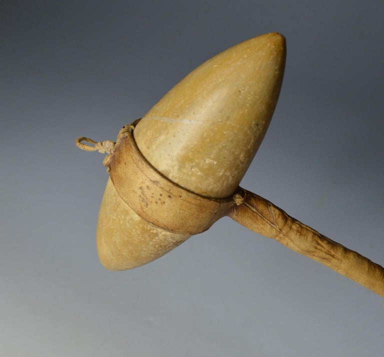 Fine Large Native American Indian Skull Cracker Club Ex Christie’s at ...