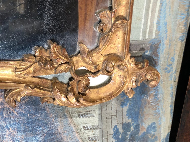 Fine Louis XV Period Mirror, 18th Century at 1stDibs
