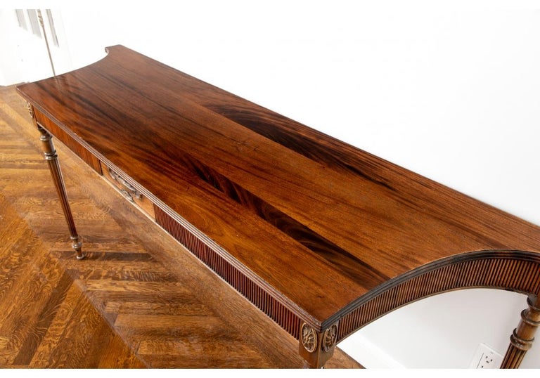 Fine Mahogany Console Table For Sale at 1stDibs