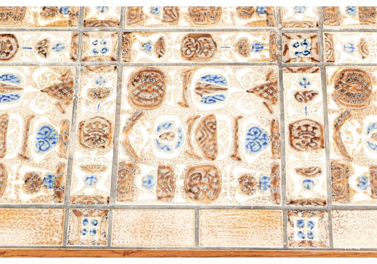 Fine Midcentury Danish Modern Tile Top Walnut Coffee Table For Sale at ...