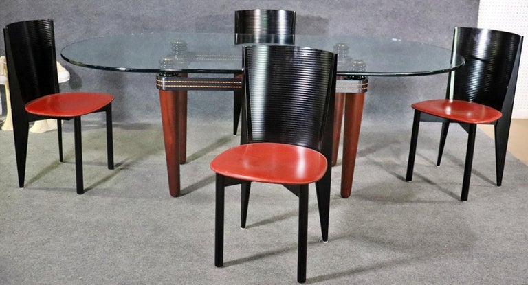 Fine Mid-Century Modern Mixed Materials Italian Calligaris Signed ...