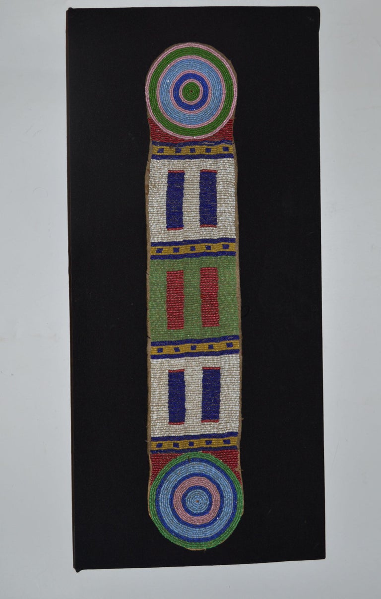 Fine Old Native American Plains Beaded Strip Sioux, 19th Century For ...