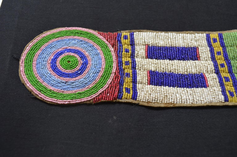 Fine Old Native American Plains Beaded Strip Sioux, 19th Century For ...