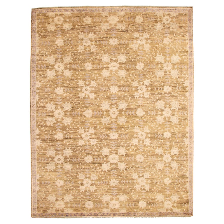 Fine Transitional Neutral Persian Oushak Carpet - 9'x12' For Sale at ...