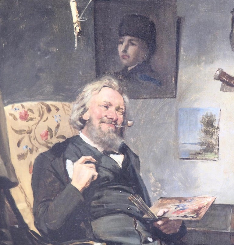 Fine painting by Waldemar Knut Gustaf Tode For Sale at 1stDibs