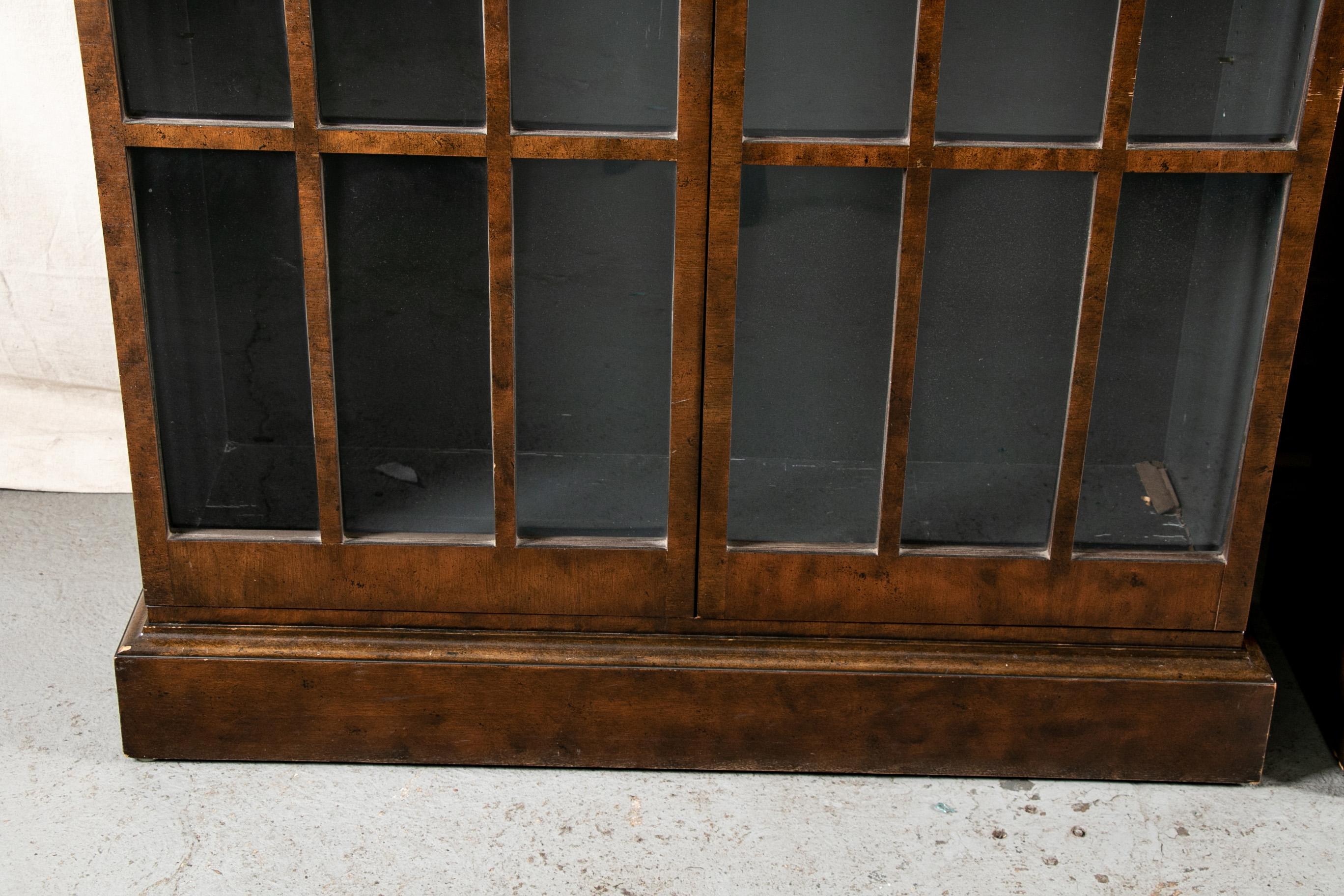 Fine Pair of Baker Furniture Bookcase Cabinets at 1stDibs | baker bookcase