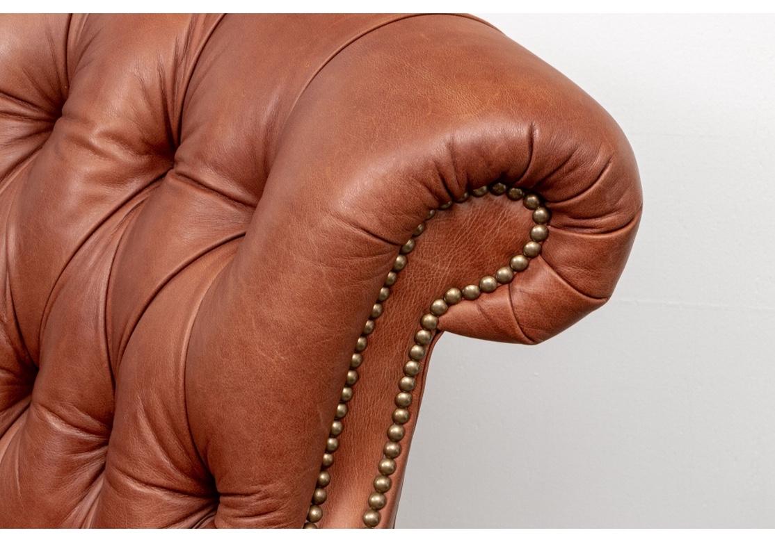 Fine Pair of Ferguson Copeland Leather Club Chairs at 1stDibs ...