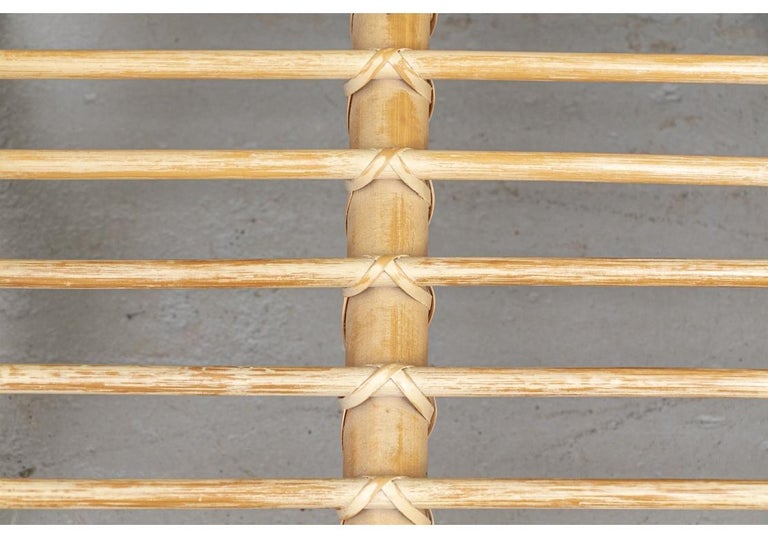 Fine Pair of Rattan Lounge Chairs For Sale at 1stDibs