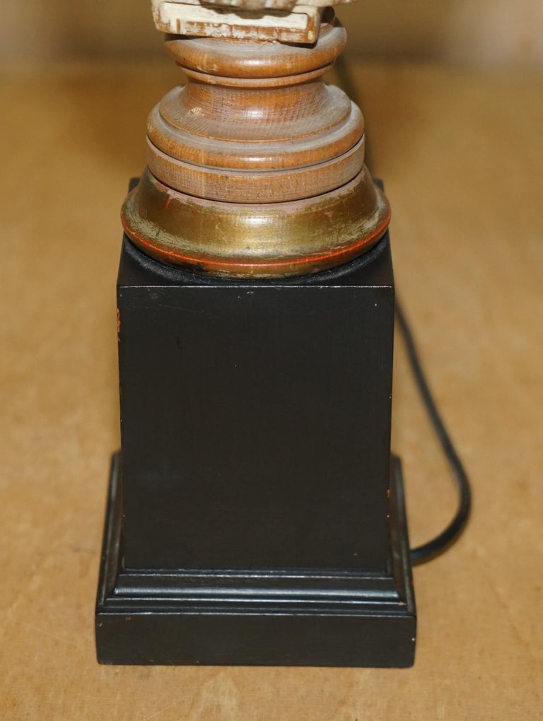 Fine Pair of Vintage Neoclassical French Carved Wood Limed Oak Bust ...