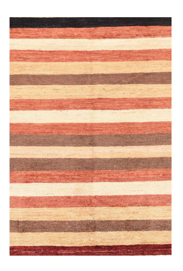 Fine Pak Gabbeh Pakistan Rug, Hand Knotted For Sale at 1stDibs