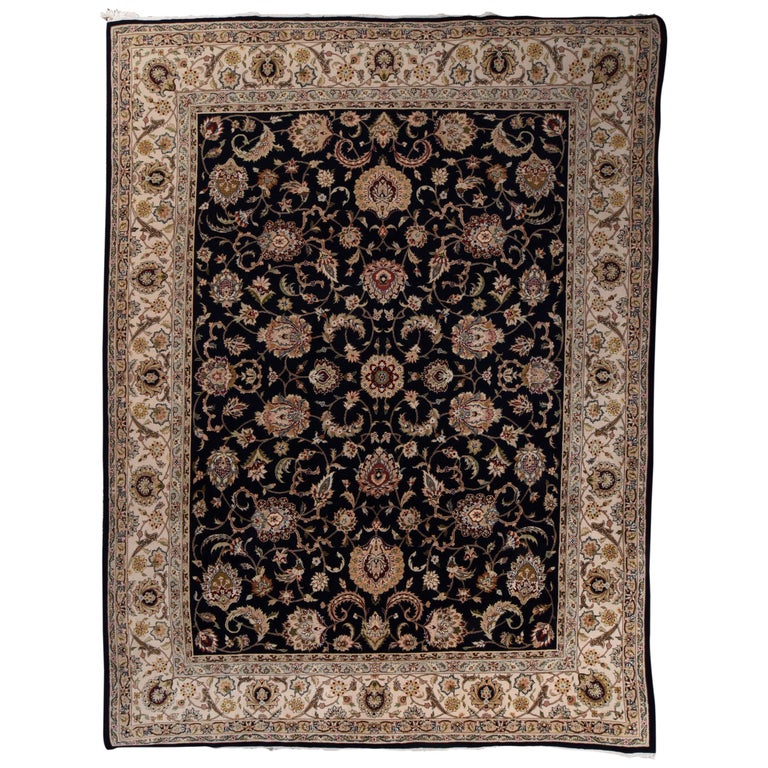 Fine Pak Persian Tabriz Design Rug, Wool, Hand Knotted For Sale at 1stDibs