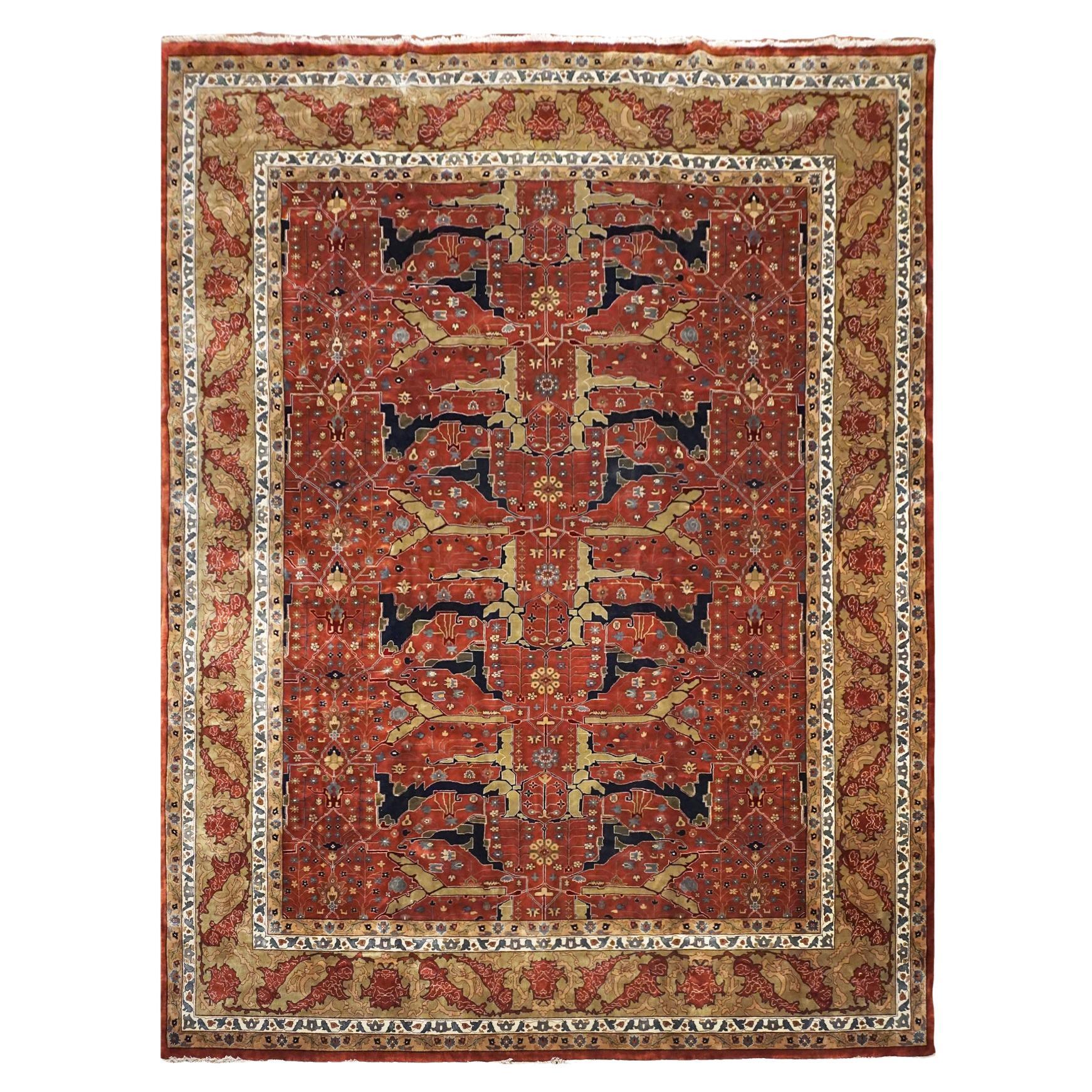 Vintage Persian Tabriz, circa 1970 For Sale at 1stDibs