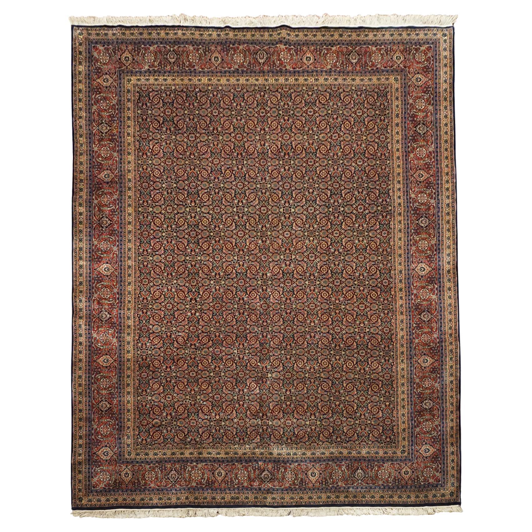 Persian Mahi Tabriz Rug For Sale at 1stDibs