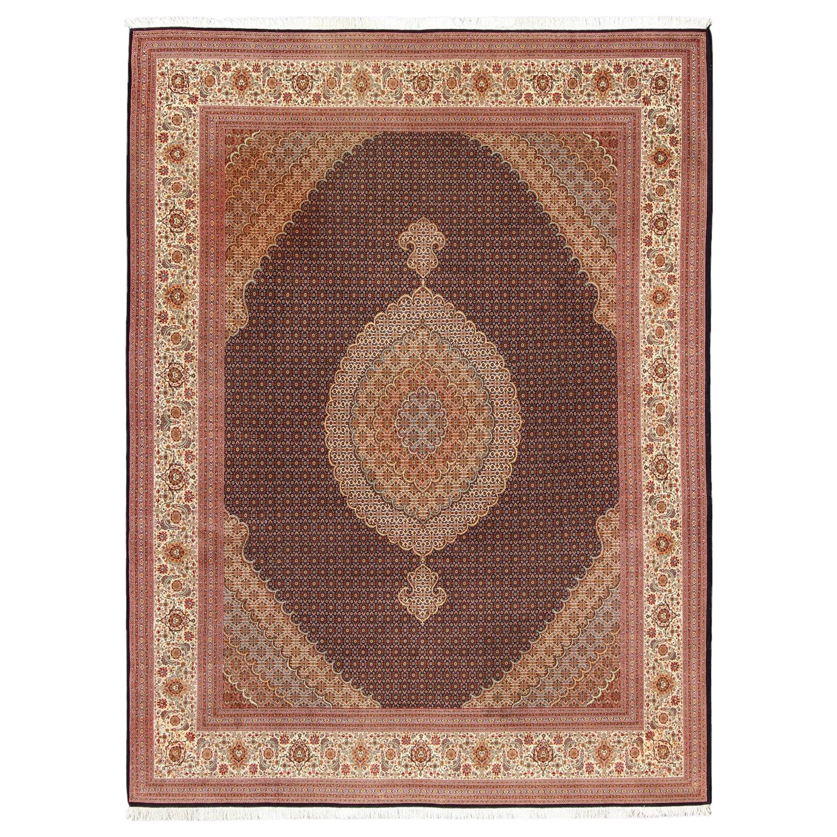 Fine Tabriz Rug at 1stDibs