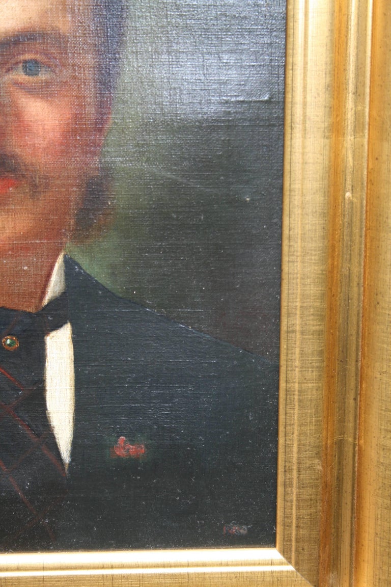 Fine Portrait Oil on Canvas by George Harris '1855-1936' For Sale at ...