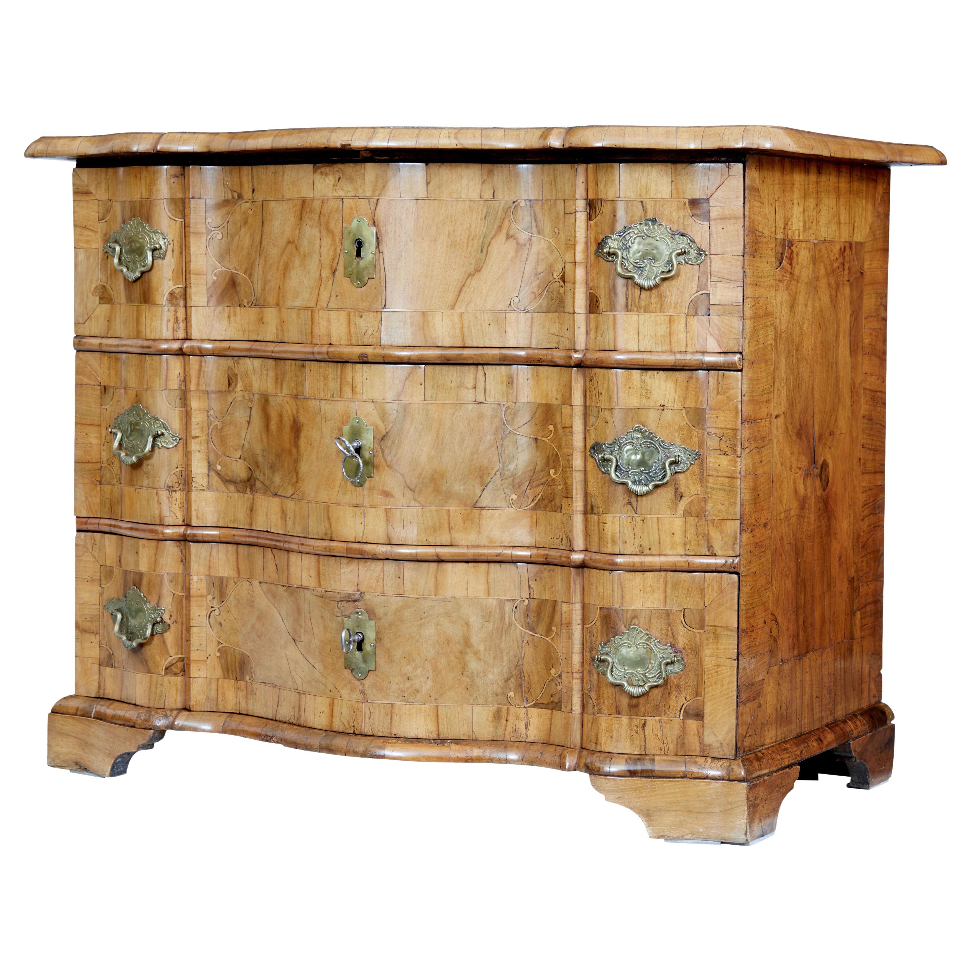 Early 18th Century Burr Oak Miniature ‘Apprentice Piece’ Chest of ...
