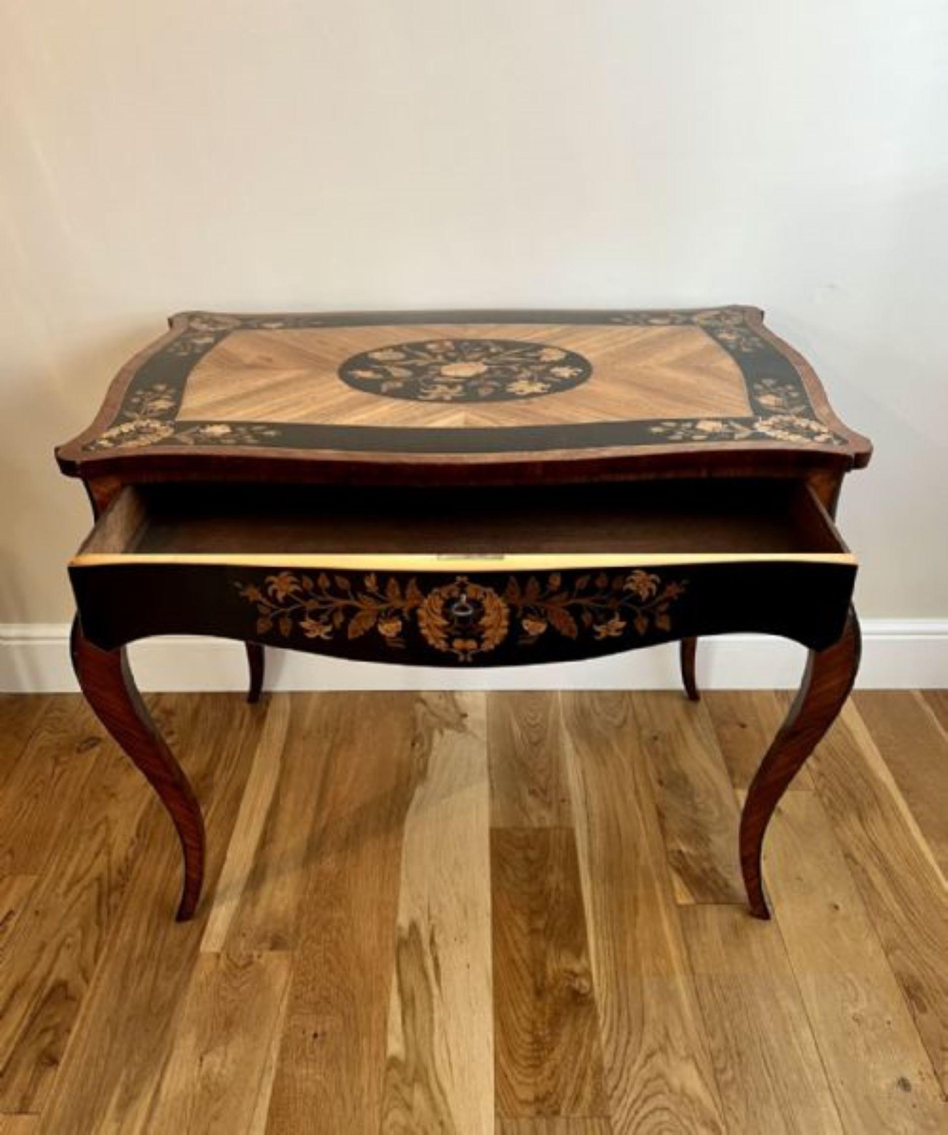 Fine quality antique Victorian French freestanding centre table For ...
