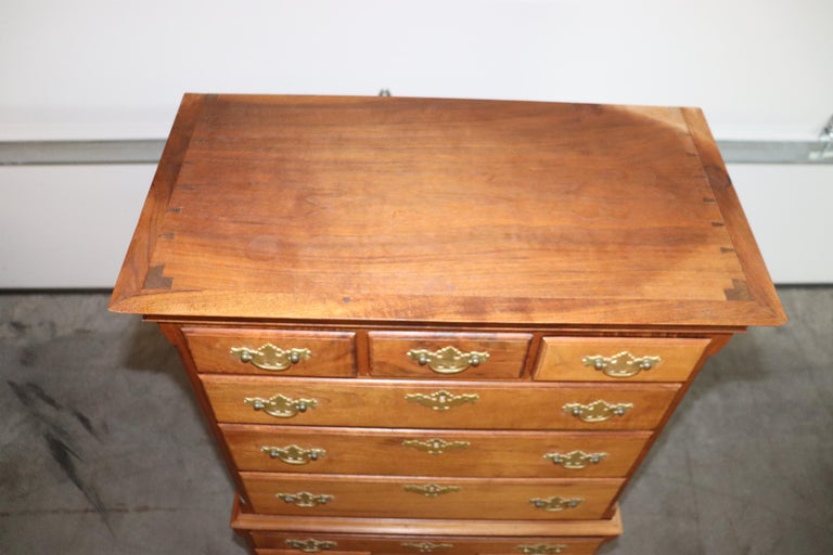 Fine Quality Bench-Made Sold Walnut Trifid Foot Georgian Dresser For ...