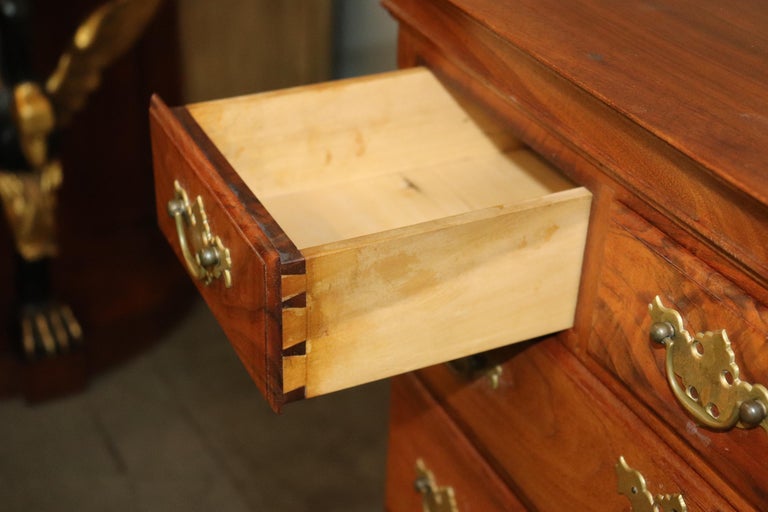 Fine Quality Bench-Made Sold Walnut Trifid Foot Georgian Dresser For ...