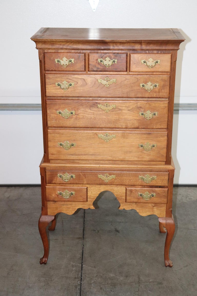 Fine Quality Bench-Made Sold Walnut Trifid Foot Georgian Dresser For ...