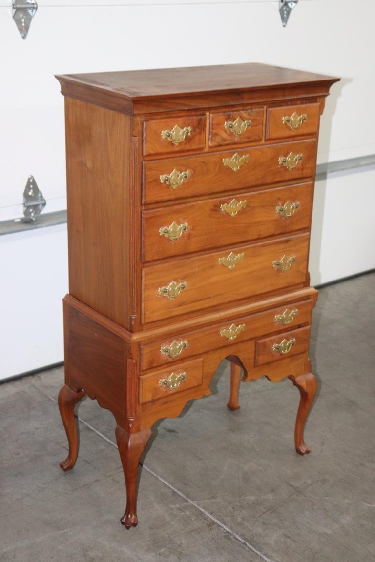 Fine Quality Bench-Made Sold Walnut Trifid Foot Georgian Dresser For ...