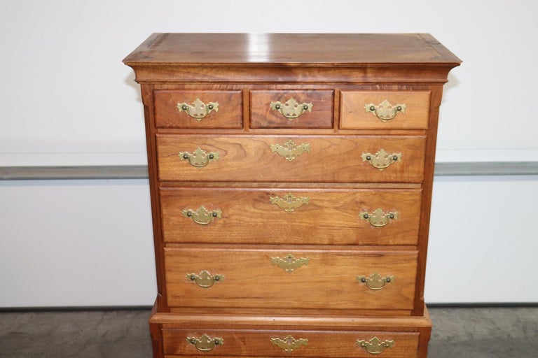 Fine Quality Bench-Made Sold Walnut Trifid Foot Georgian Dresser For ...
