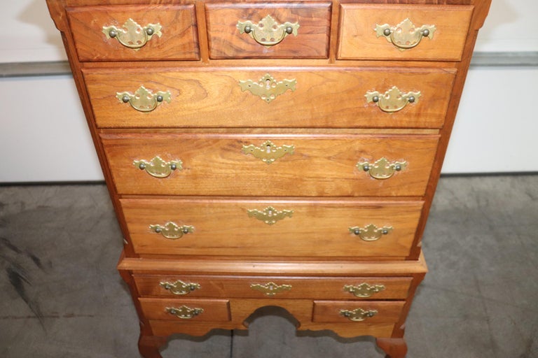 Fine Quality Bench-Made Sold Walnut Trifid Foot Georgian Dresser For ...