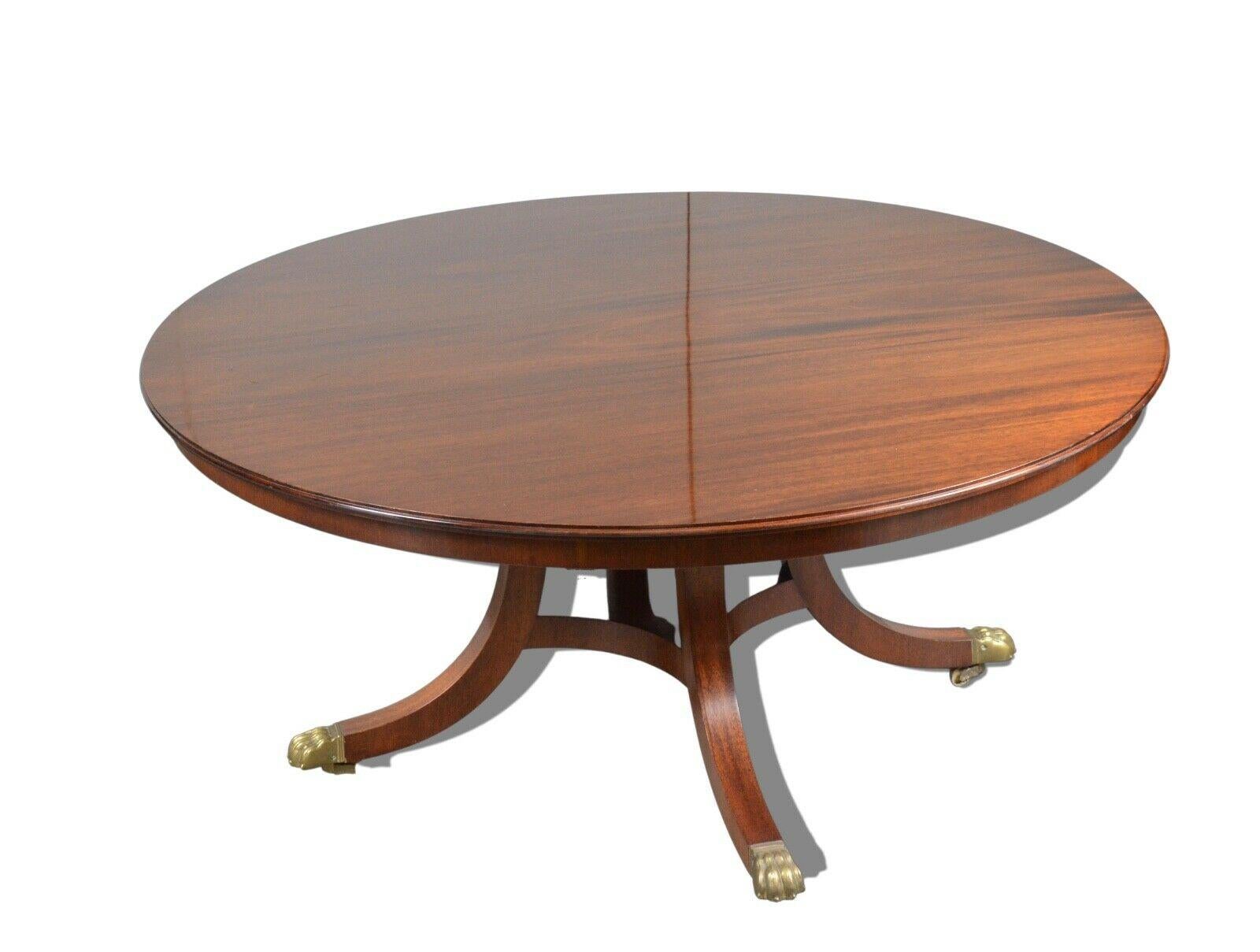 FiNE QUALITY FLAMED HARDWOOD JUPE DINING TABLE BY WILLIAM TILLMAN 20th ...