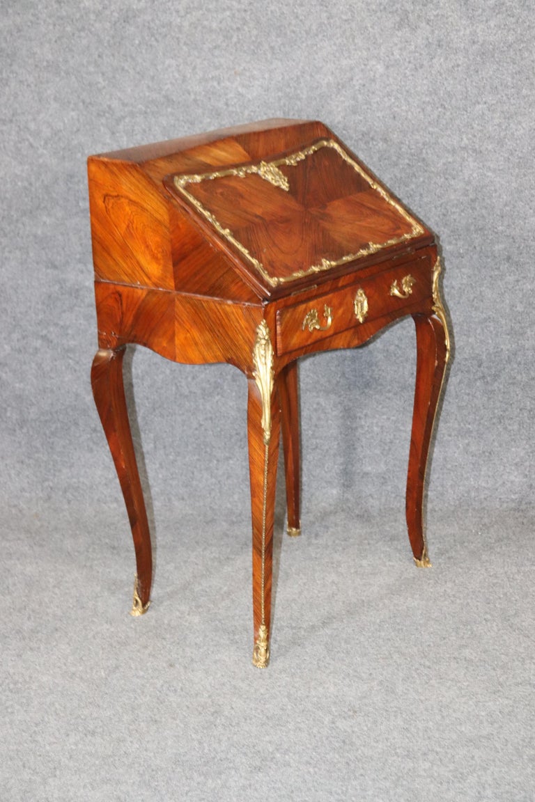 Fine Quality Francois Linke Style Bronze Mounted Petite Ladies Desk ...