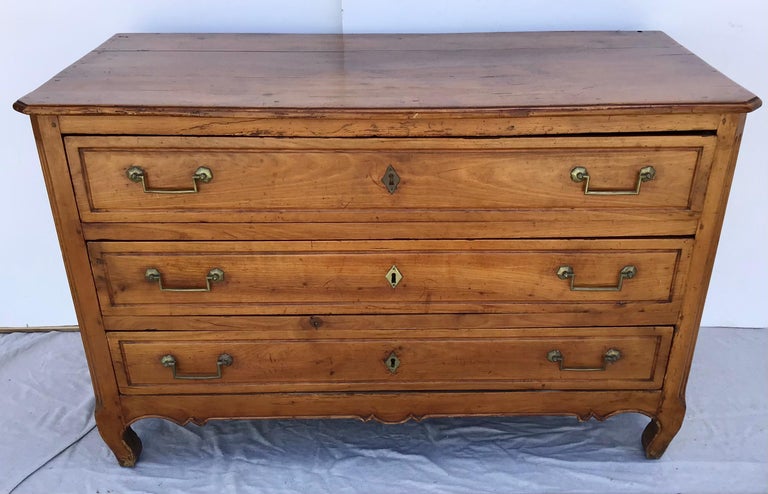 Fine Quality French Louis XV Provincial Commode Chest For Sale at 1stDibs