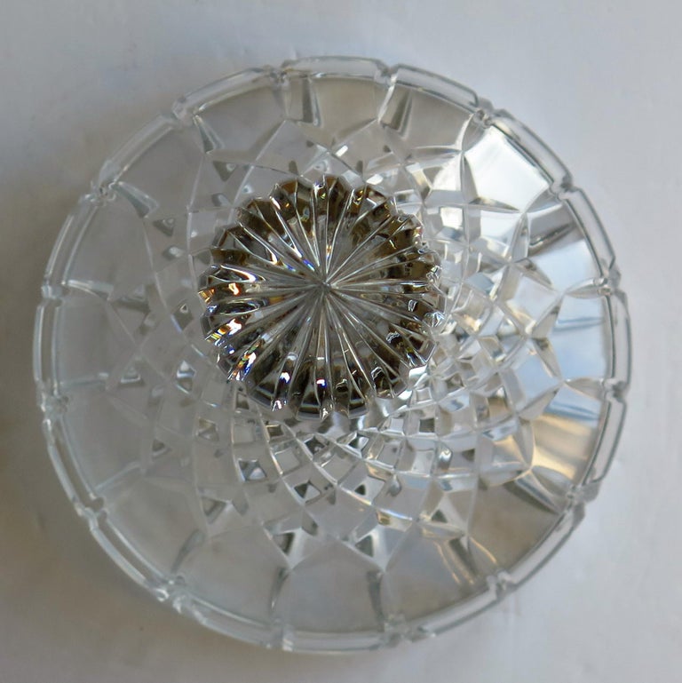 Fine Quality Large Crystal Lead Cut-Glass Ship's Decanter, English ...