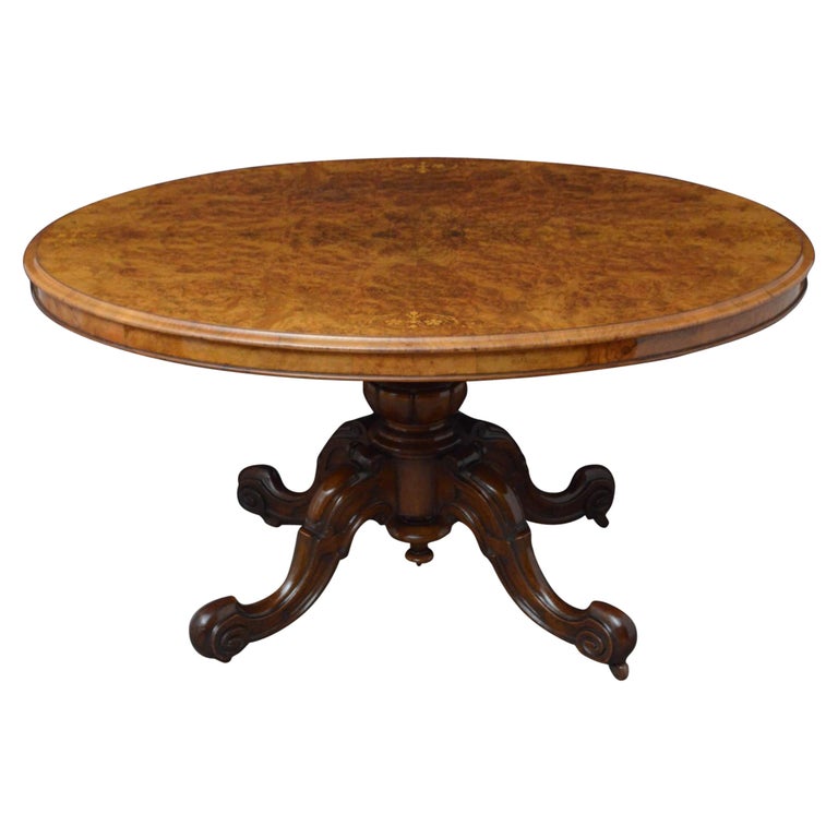 Fine Quality Victorian Centre Table For Sale at 1stDibs