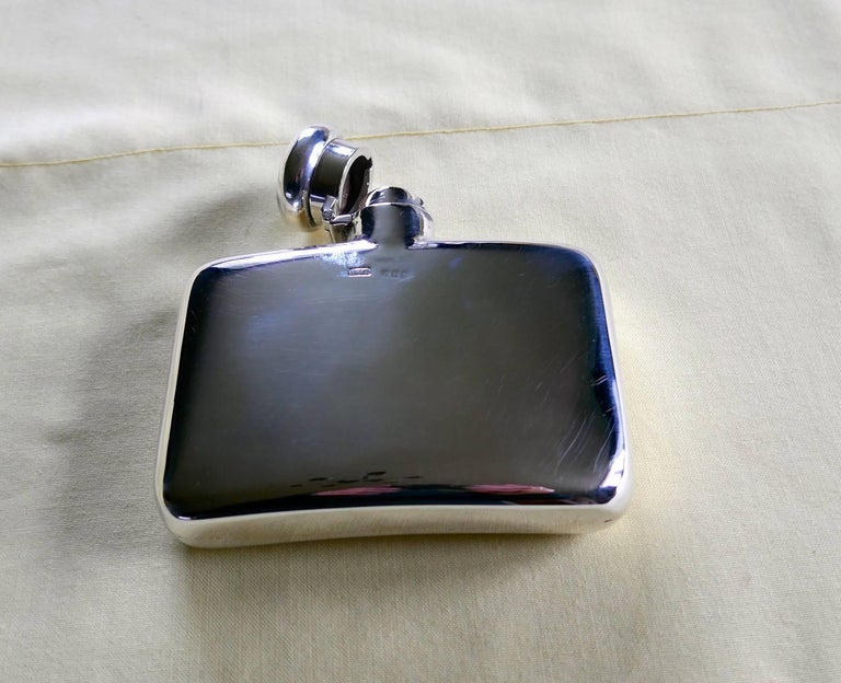 Fine Quality Vintage Silver Hip Flask by Stokes and Ireland, 1900 at ...
