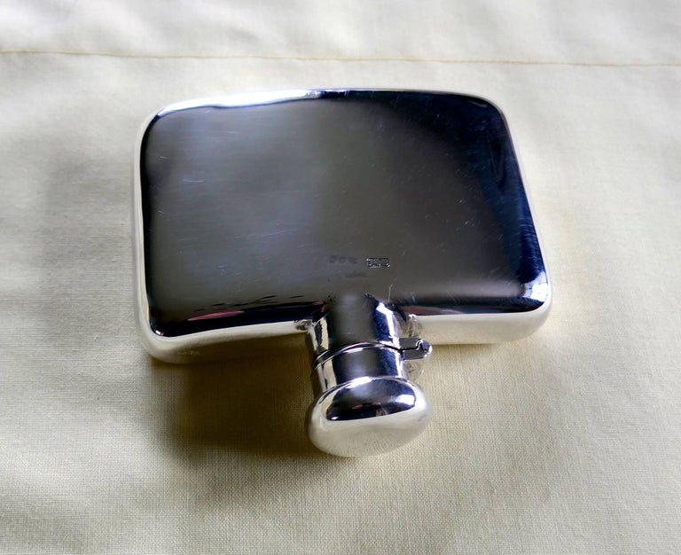Fine Quality Vintage Silver Hip Flask by Stokes and Ireland, 1900 at ...