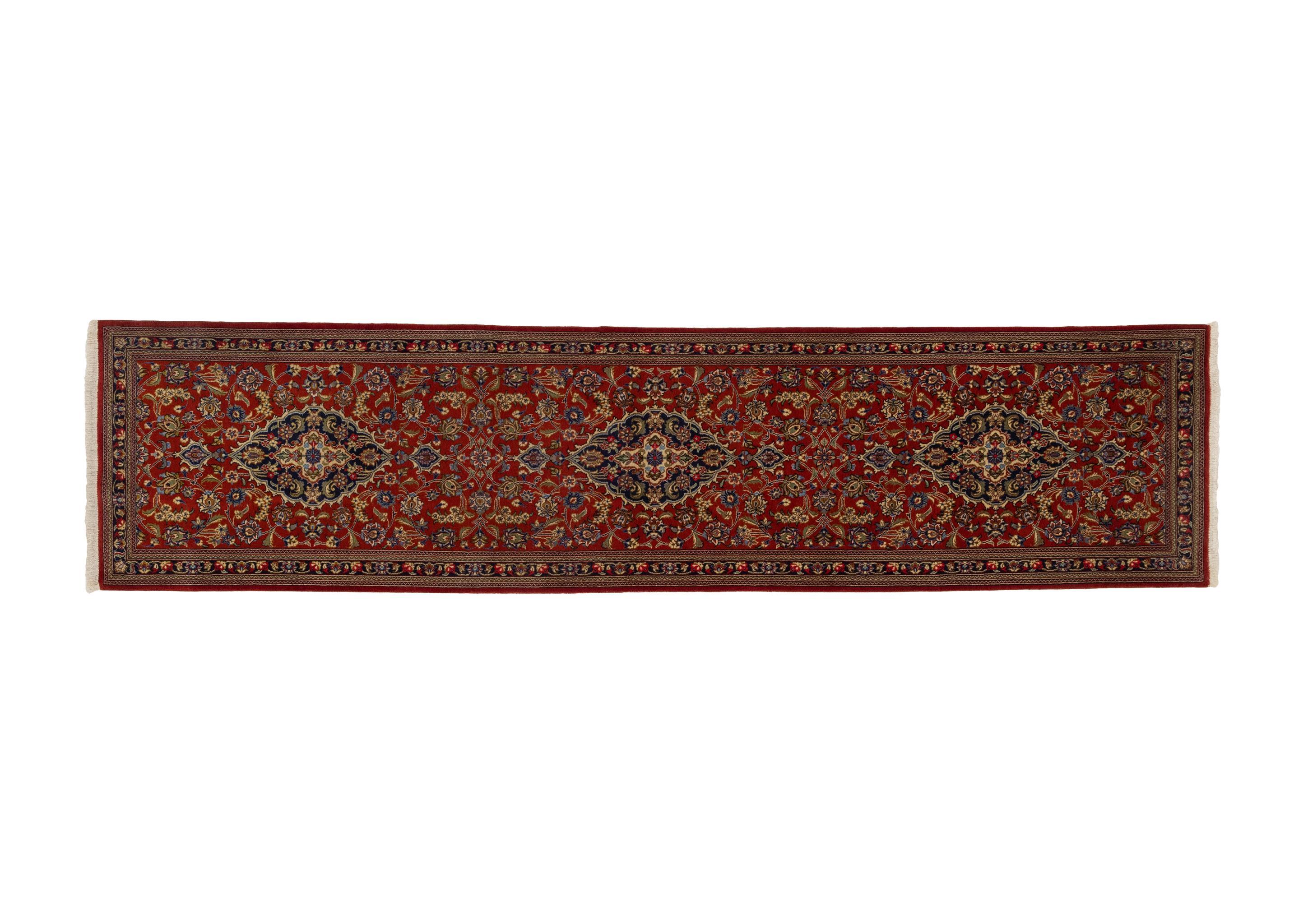 Fine Qum Hand Knotted Rug For Sale at 1stDibs