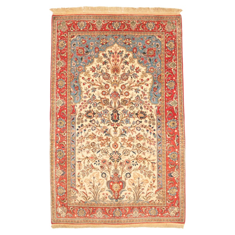Fine Qum Kurk Rug For Sale at 1stDibs