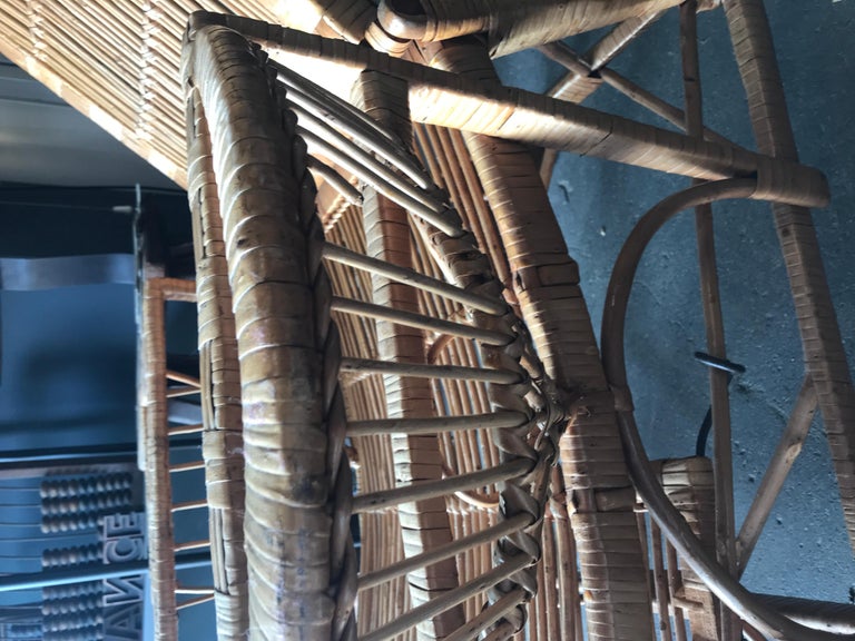 Fine Rattan Lounger circa 1900, Garden Chair, wicker chair at 1stDibs ...