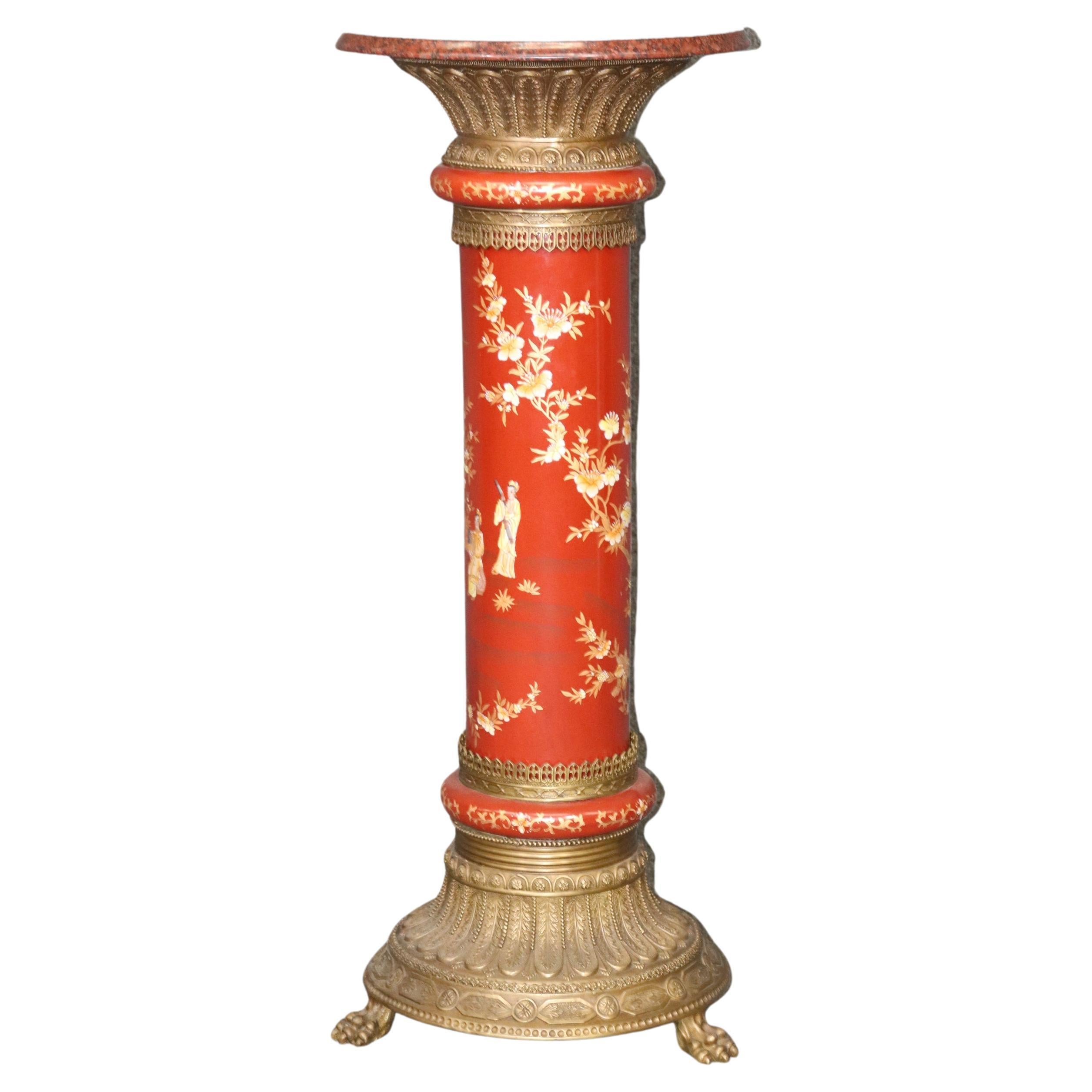 Small Plaster Column, France circa 1860 For Sale at 1stDibs